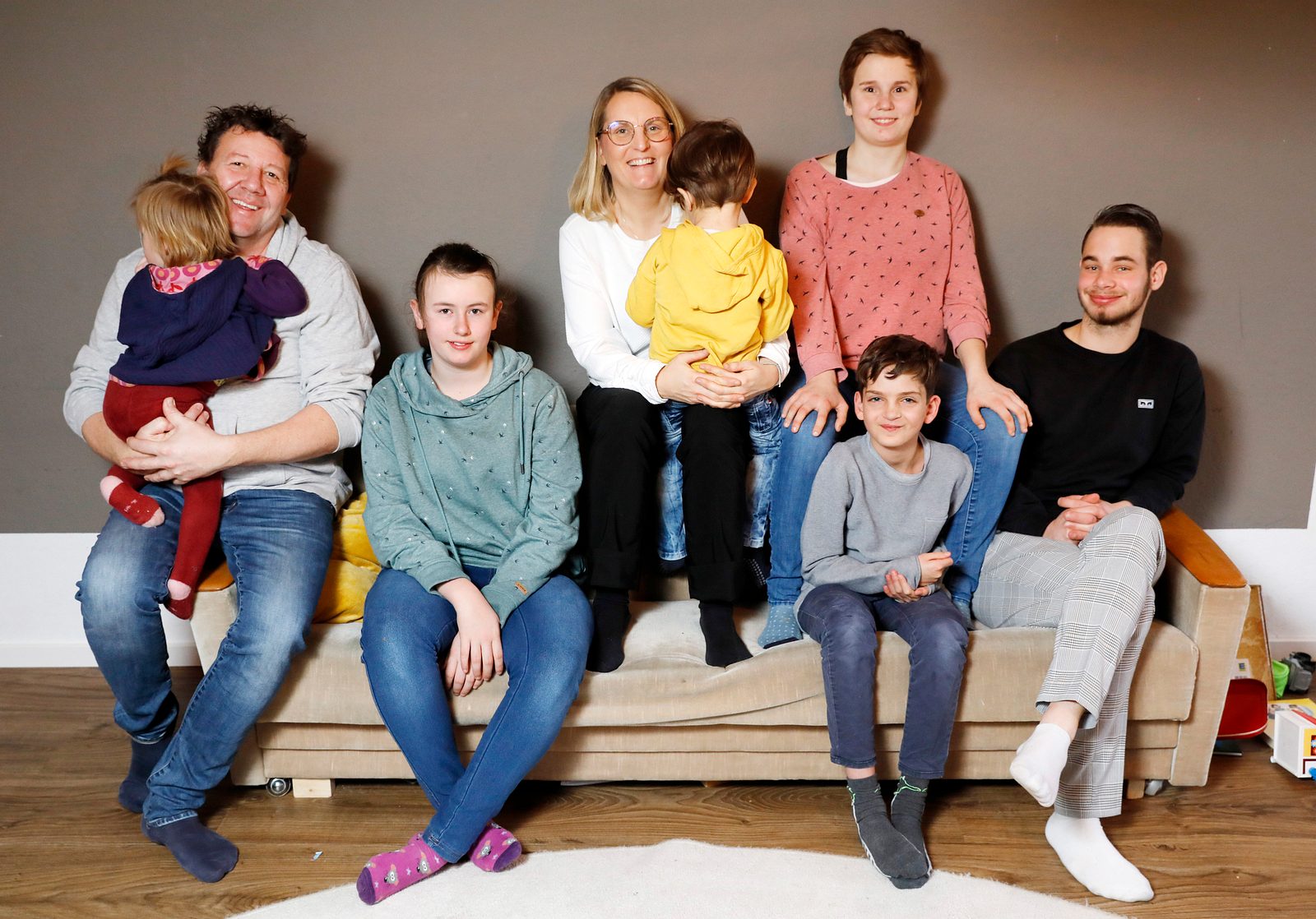 Großes Herz für Pflegekinder: Hier zog das Glück gleich sechsmal ein ...