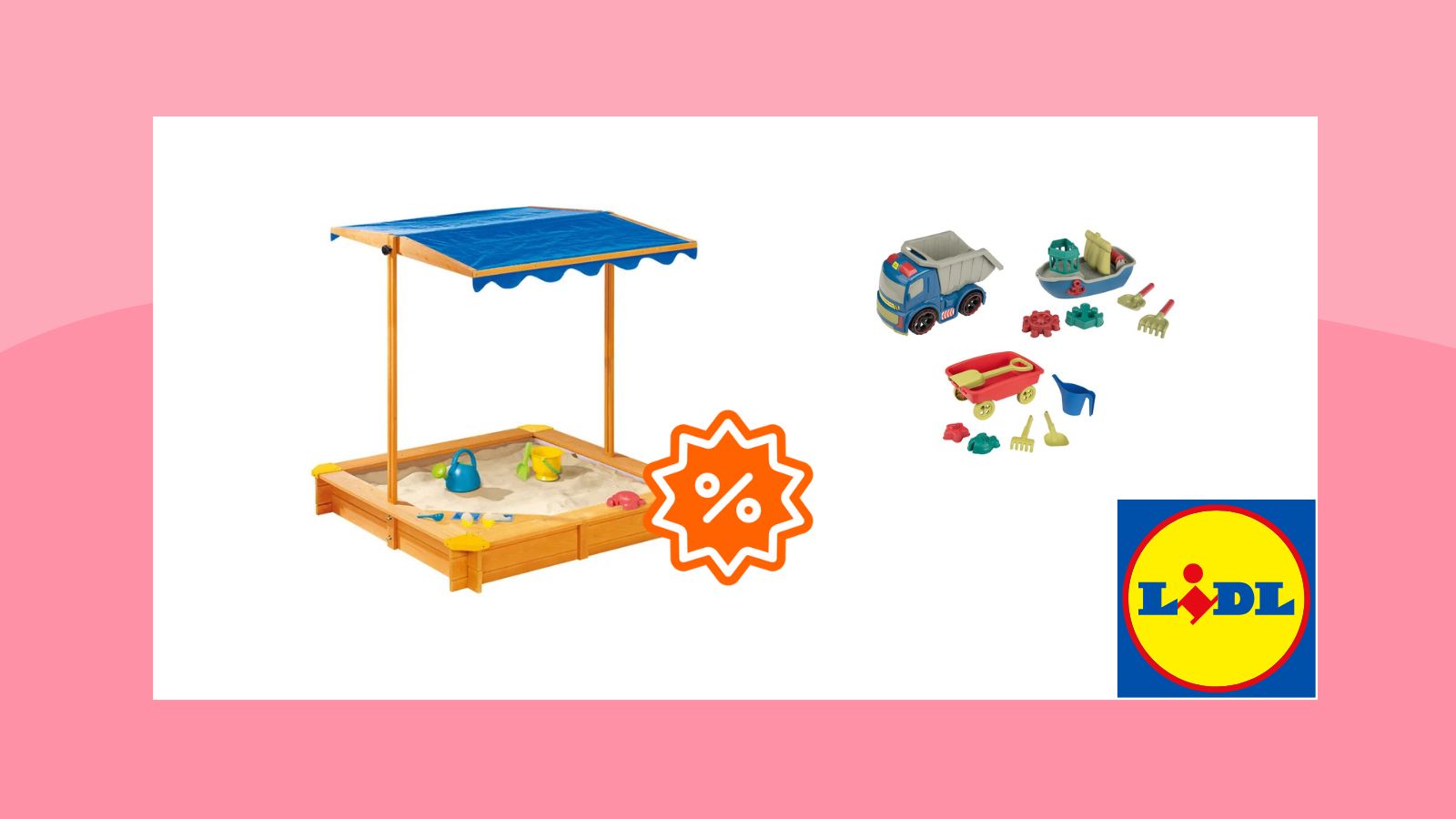 Spiel, Spaß & Sonnenschein: Holzsandkasten Playtive jetzt 33 Prozent ...
