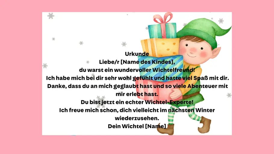 Abschied vom Wichtel: Die schönsten Ideen & Inspirationen | Wunderweib